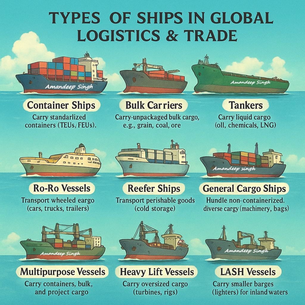 Tipos de Buques en Logística Global: ¿Cuál es el Ideal para tu Tipo de ...